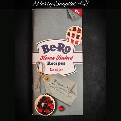 Brand New Be-Ro recipe book 41st Edition/Baking/biscuit/cookery/Xmas ...
