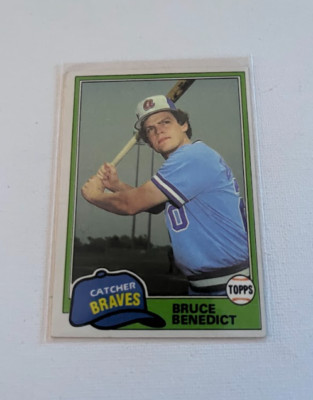 1981 Topps - #108 Bruce Benedict | eBay