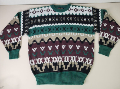 Vintage Apparel Workshop XL Sweater Pullover Retro Funky Classic ...