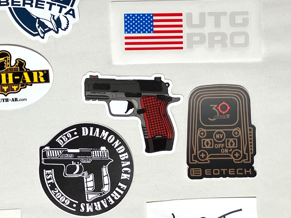 NEW 2025 ATLANTA GA GUN SHOW STICKERS DECALS PISTOL HUNT FIREARM ...