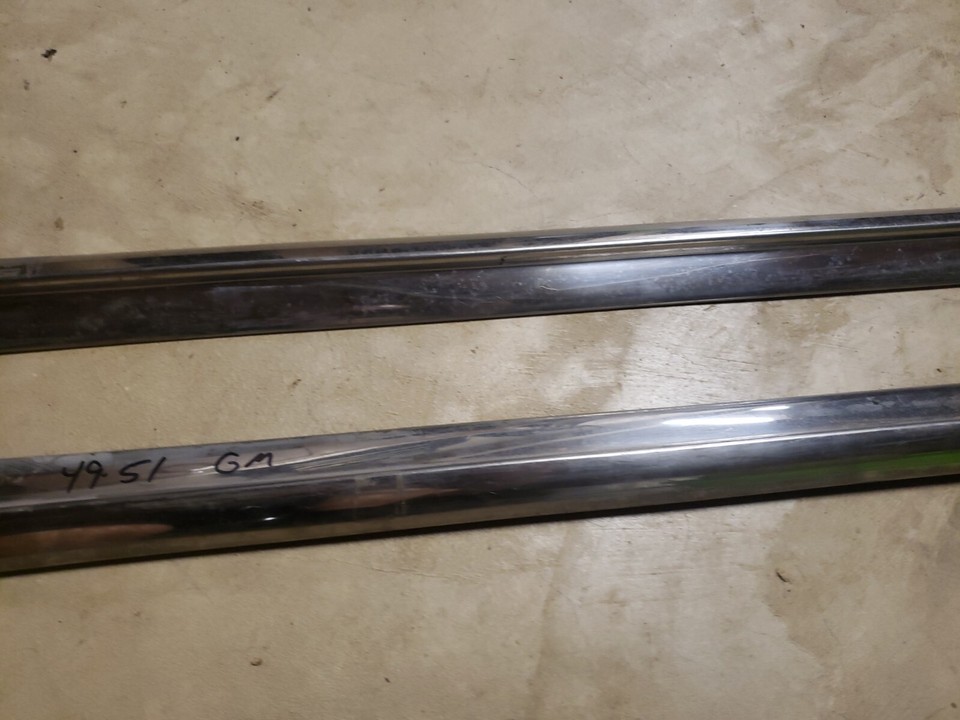 Original 1949-1952 Chevy Rocker Panel Trim Moldings Chevrolet 1950 1951 ...