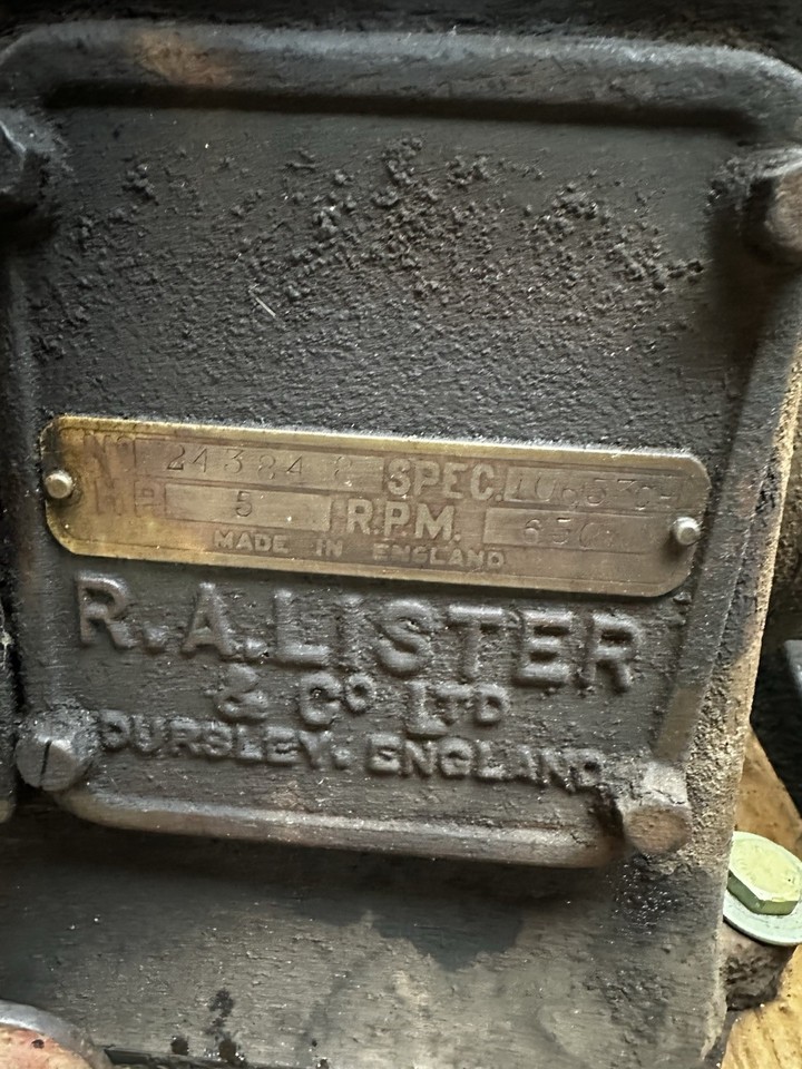 Lister Junior Stationary Engine | eBay UK