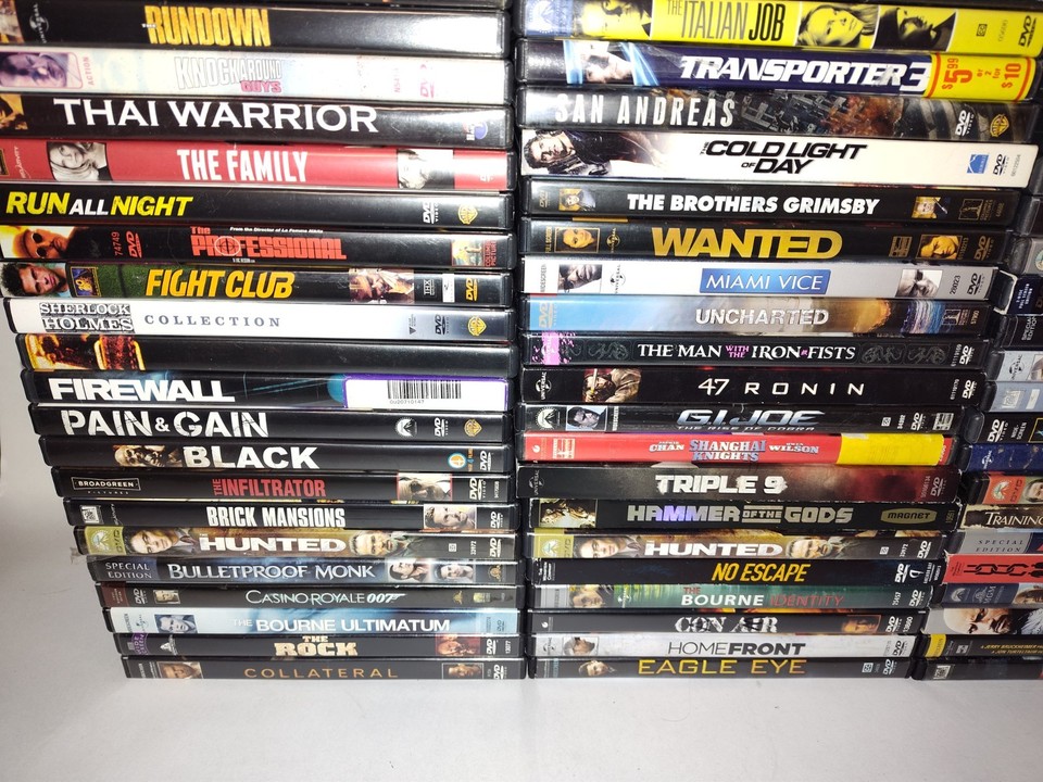 Lot of 100x ACTION ADVENTURE Mixed DVD Collection Set N43 | eBay