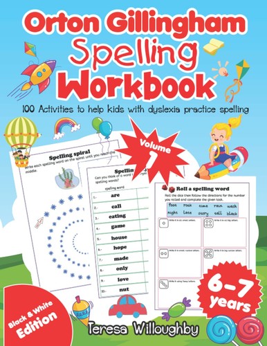 Orton Gillingham Spelling Workbook. 100 activities to help kids with ...