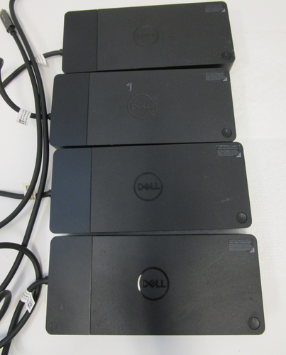 Lot of 4 Dell WD22TB4 Thunderbolt Docking Station No power adapters | eBay
