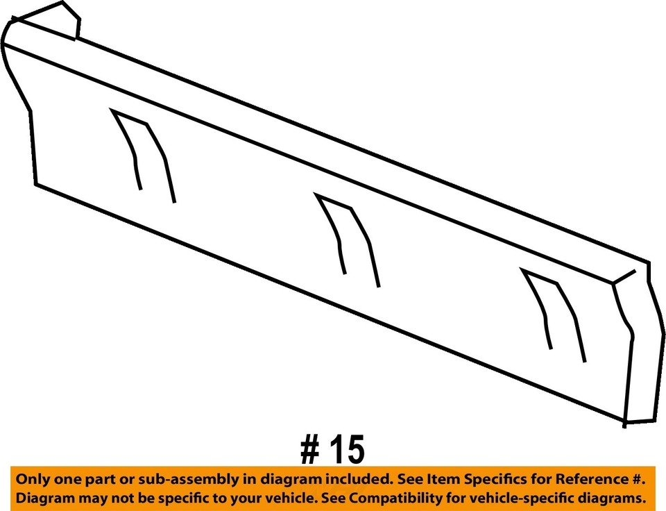 GM OEM 14-19 Sierra 1500 Console Center Console-Rail 22794422 | eBay