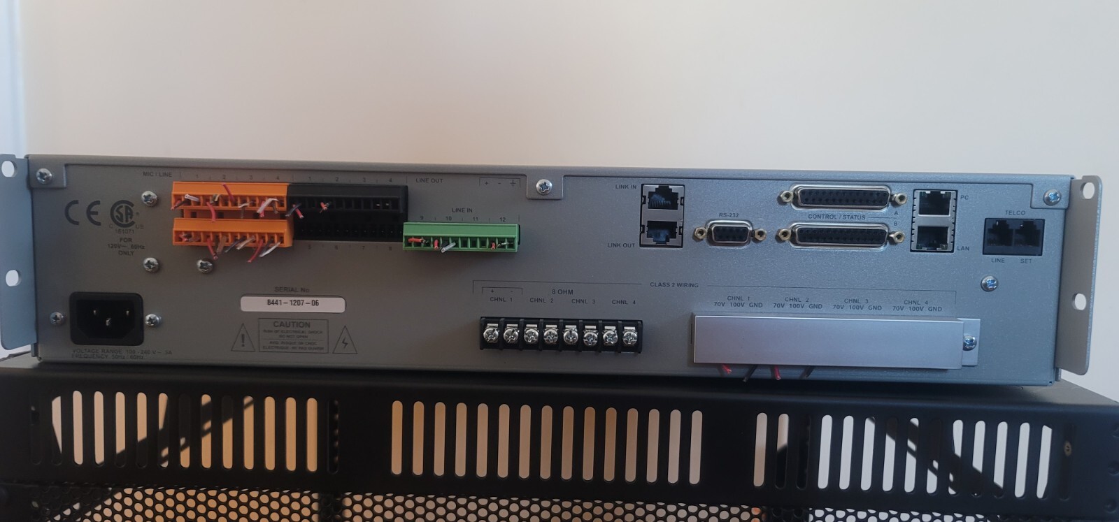 ClearOne Converge Pro 880TA 8-Channel AEC Microphone Mixer 4-Channel ...