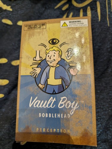 Fallout 76 - Official Vault Boy 5" Bobblehead - PERCEPTION | eBay