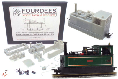 Fourdees Glyn Valley Tramway 'Glyn' 009 / OO9 Scale Kit for Kato 11-109 ...