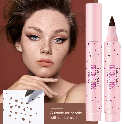 Faux Freckle Pen Stamp Waterproof 2 Colors Natural Soft Dot Sunkissed ...