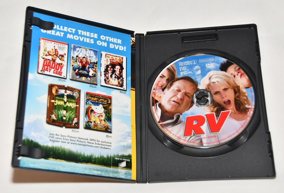Used RV DVD (Fast Shipping!) Robin Williams R.V. Josh Hutcherson ...
