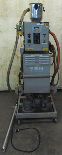 DRI- AIR ARID-15 DRYER W/INSULATED HOPPER W/DRI-AIR MOISTURE MONITOR ...