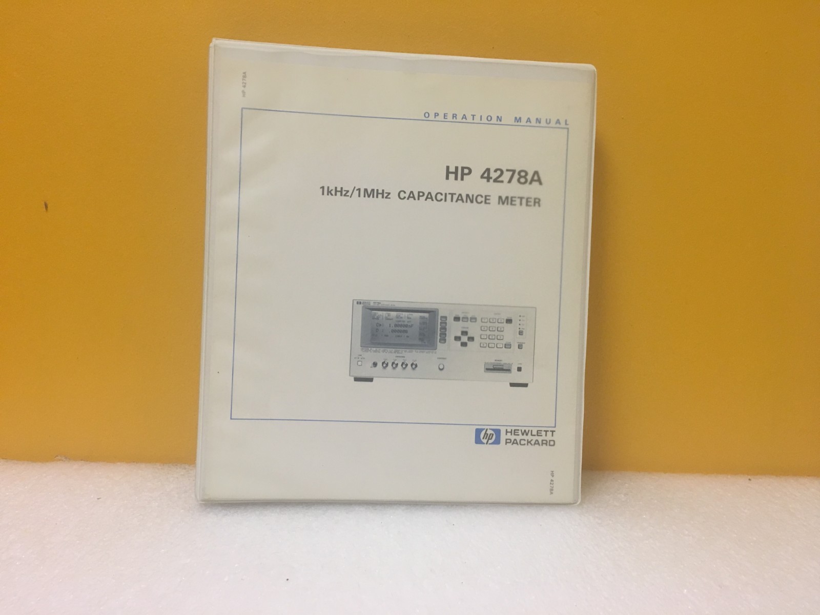HP / Agilent 04278-90000 4278A 1kHz/1MHz Capacitance Meter Operation ...