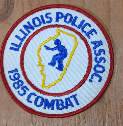 RARE! Illinois Police Association 1985 Combat Patch | eBay
