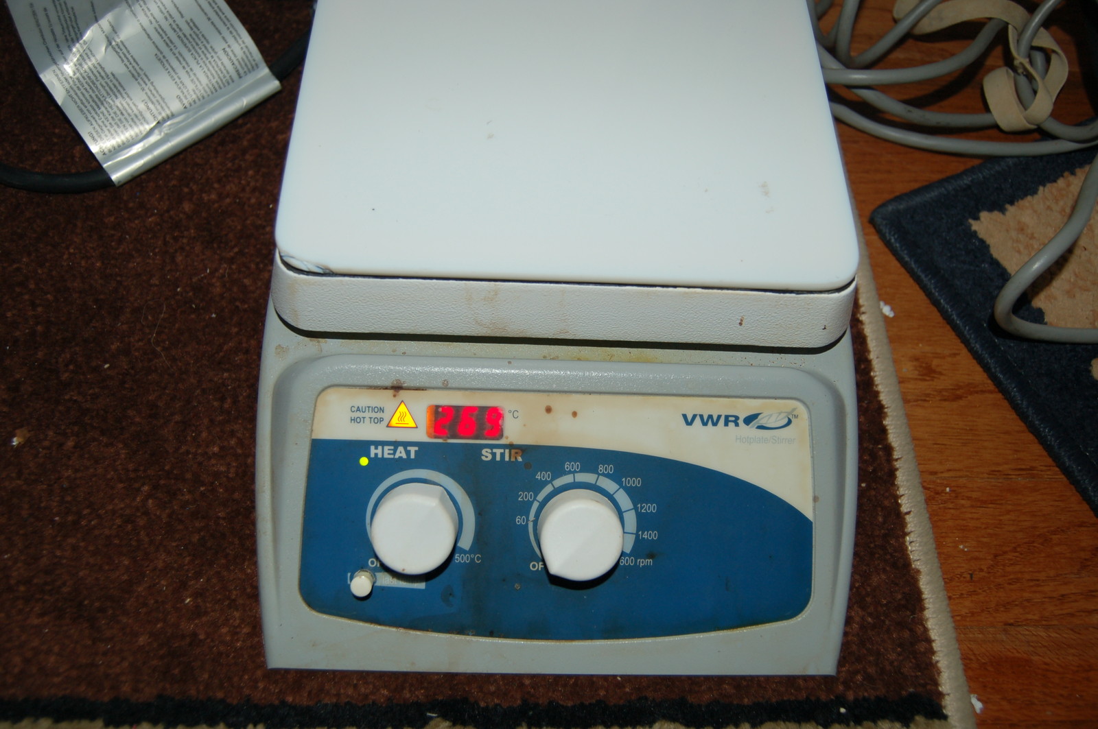 VWR hotplate hot plate stirrer mixer magnetic digital model 720 ...