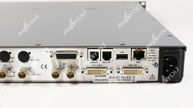 Harris Videotek VTM-4100 PKG Waveform Monitor Opt 10 SD/HD A3-OPT-2 | eBay