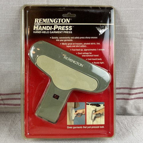Remington Handi Press Hand Held Garment Press Model GP-1 Vintage Unopened 74590102819| eBay