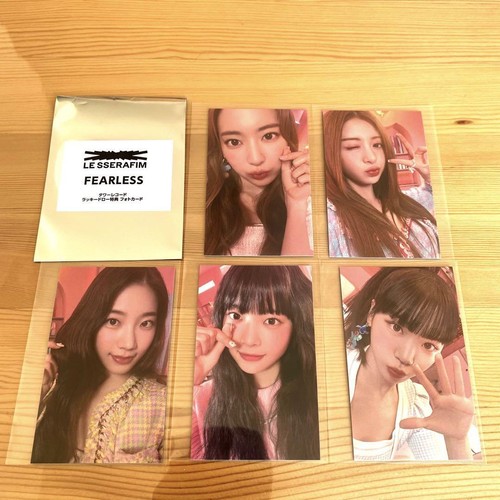 LE SSERAFIM FEARLESS Tower record Lucky Draw Japan 1st Single Official ...