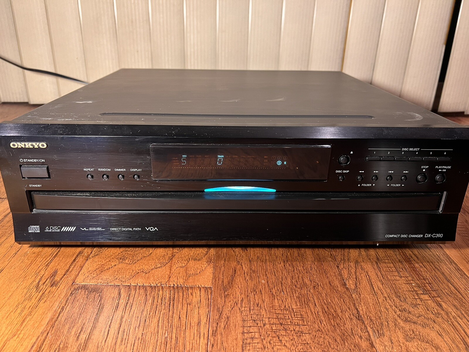 Onkyo DX-C390 CD Player 6-Disc Carousel CD Changer w/Remote ...