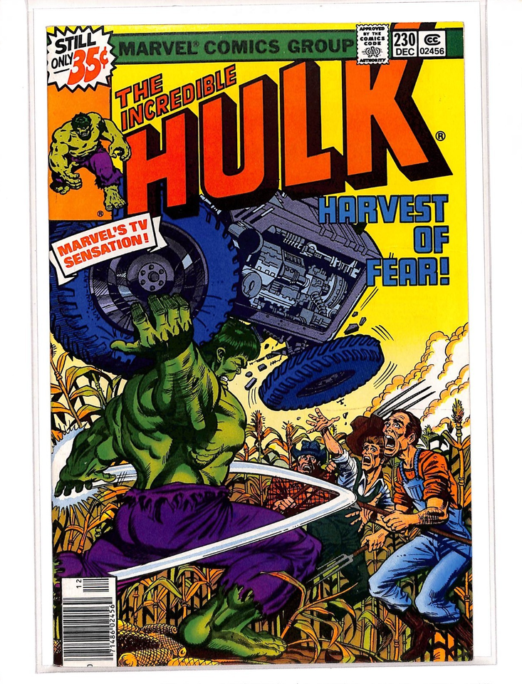 Incredible Hulk #217-230 Lot X13 The Classic Hulk Era Doc Samson (PM ...
