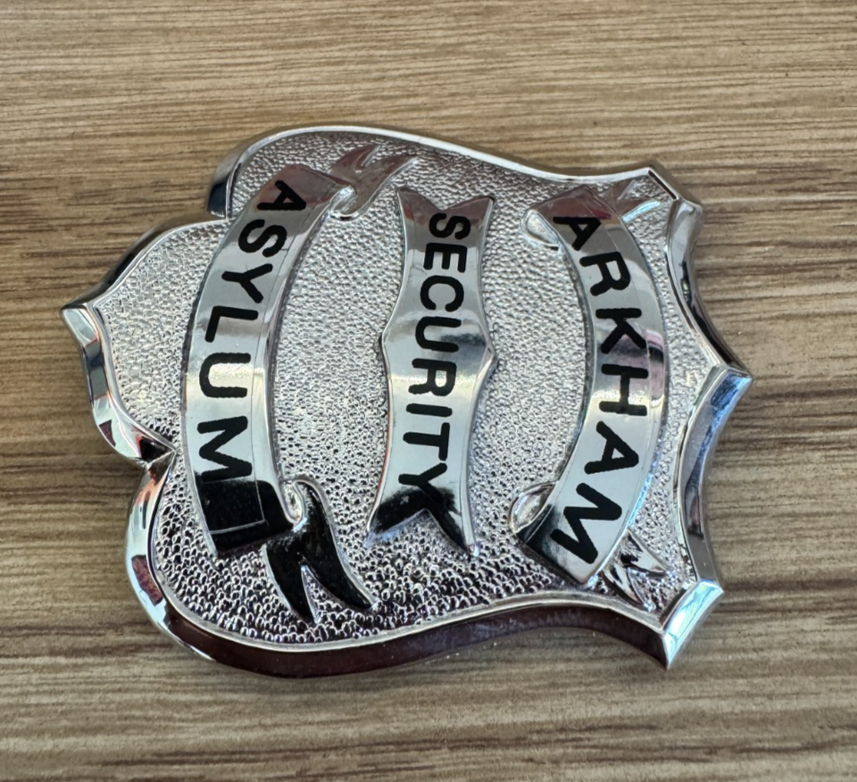 Suicide Squad (2016) – Arkham Asylum Security Badge – Screen Used Movie ...