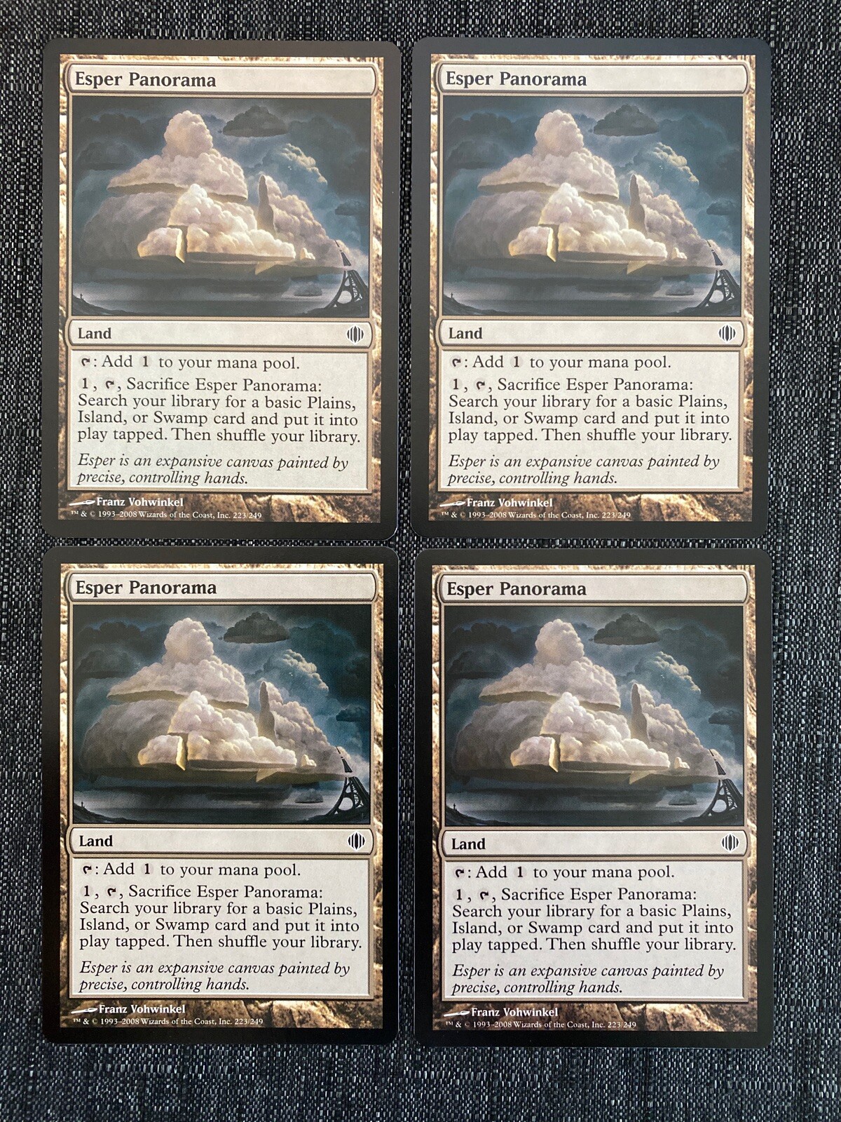 Esper Panorama [Shards Of Alara] M/NM MTG Magic The Gathering | eBay