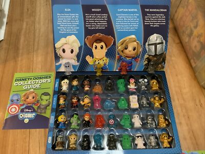 Woolworth Disney Ooshies - complete set plus 4pcs limited edition ...