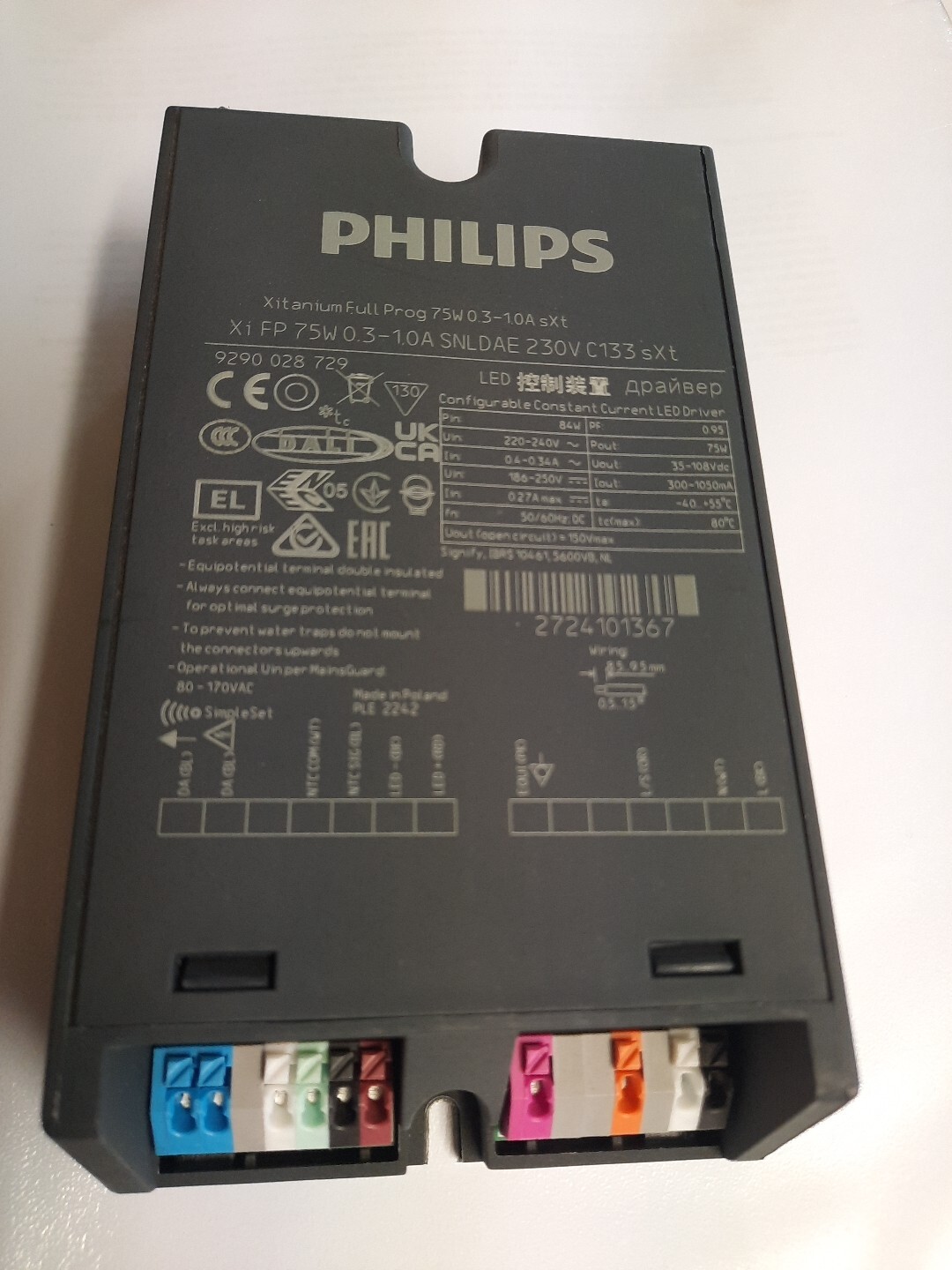 Xitanium LED drivers – full programmableXi | Grelly UK