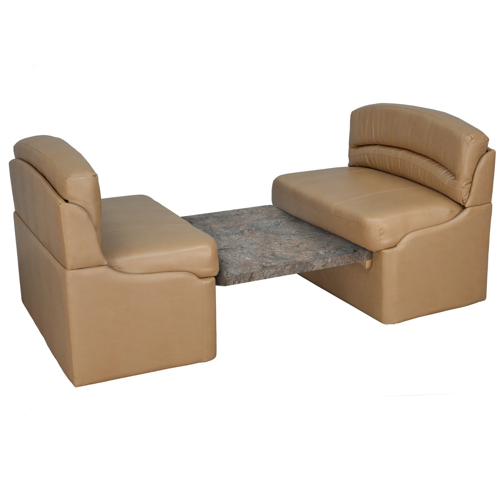 RecPro RV Dinette Seating Set 2 Dining Booths With Table And Surface ...