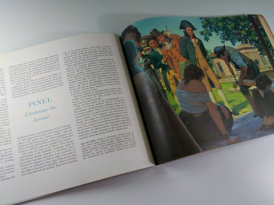 History of Medicine In Pictures Vol IV Robert Thom Vtg 1960 Art Book ...