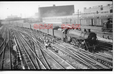 4A019 PERRY RPPC 1939/70s ALTON RAILROAD 462 LOCO #5297 THE MIDNIGHT ...