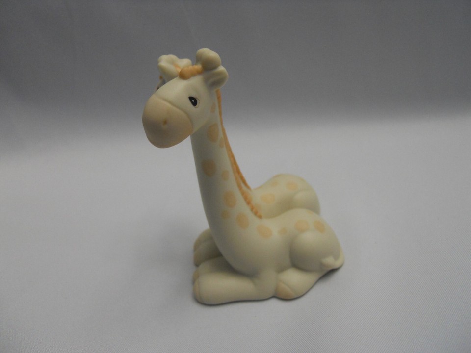 Precious Moments GIRAFFES Noah's Ark Two By 2X2 Retired Animal Figurine ...