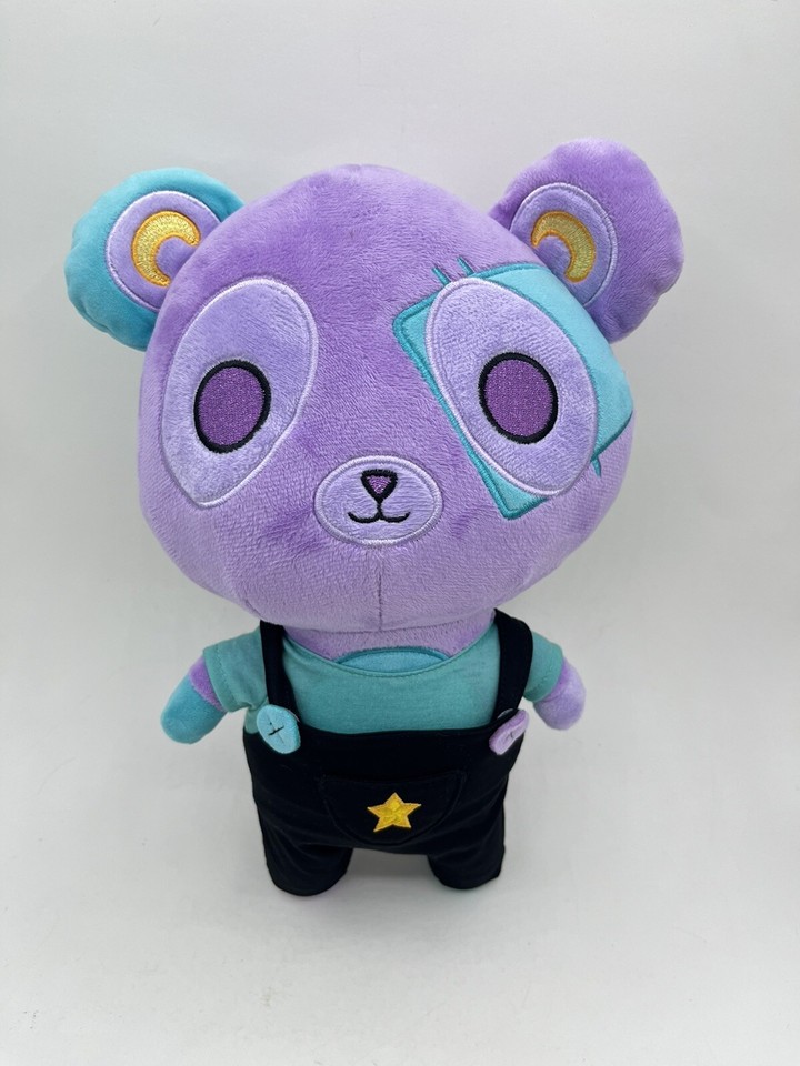 Krew District Plush Lot Lunar Teddy With Overalls & Rainbow Mini ...
