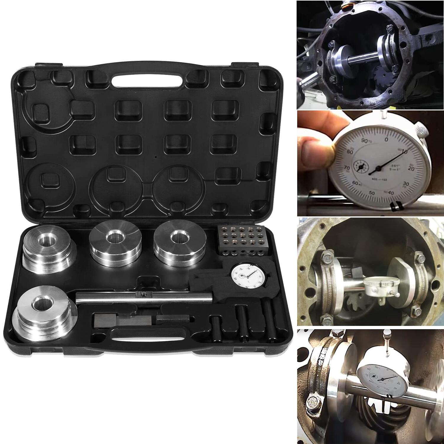 Differential Pinion Depth Gauge Checker Tools Sets 11001 for GM Ford ...