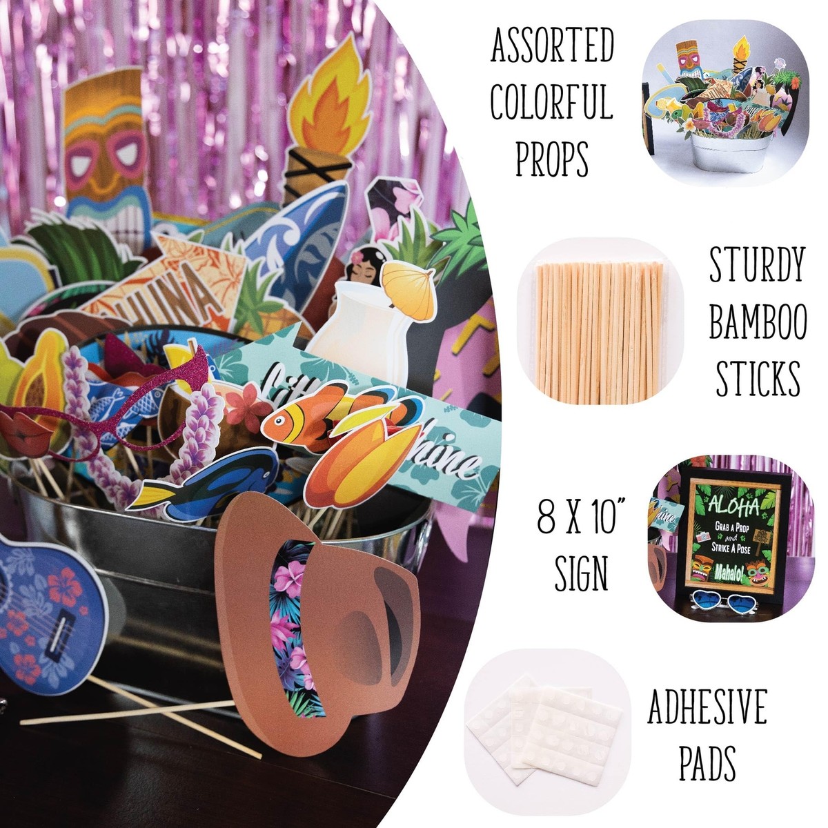 Luau Photo Booth Frame Need To Make It Bigger Luau