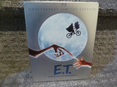 E.T. Extra Terrestrial Steelbook Blu Ray DVD Digital Copy anniversary ...