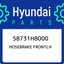 58731H8000 Hyundai Hosebrake Frontlh 58731H8000 Genuine OEM Part for ...