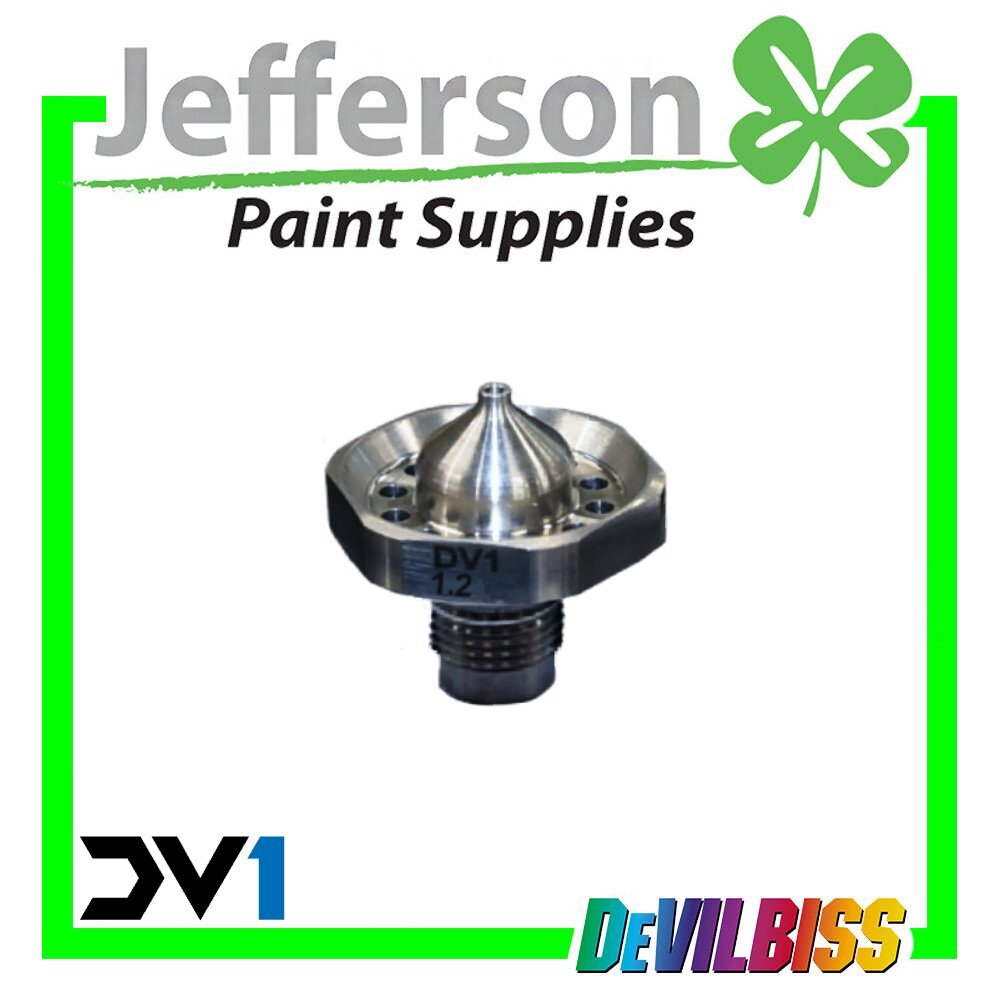 Devilbiss DV1 Ultimate 3 Spray Gun Case Kit - Base / Clear / Touch Up ...