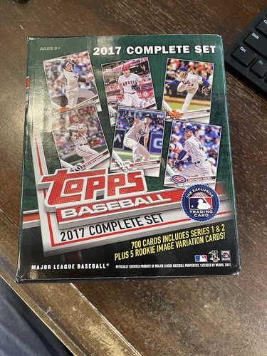 2017 Topps Baseball Complete Set Series 1&2 NOT SEALED Aaron Judge RC ...