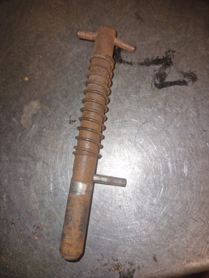 Record pipe & conduit tube bender spring loaded locking pin for pipe ...