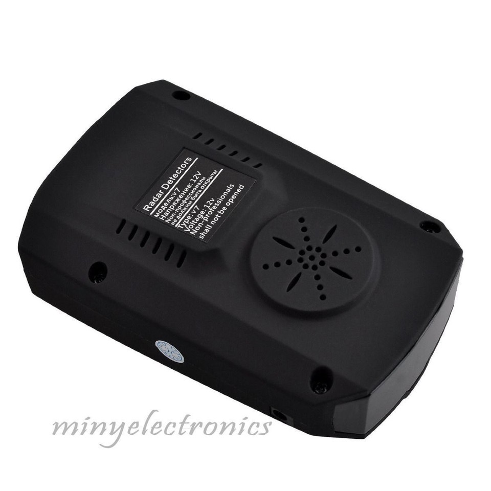Car Anti-Police Speeding Laser Radar Detector Voice Alert Warning 16 ...