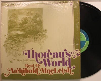 Archibald Macleish 2-Disc LP Thoreau's World Auf Caedmon - VG/VG (IN ...
