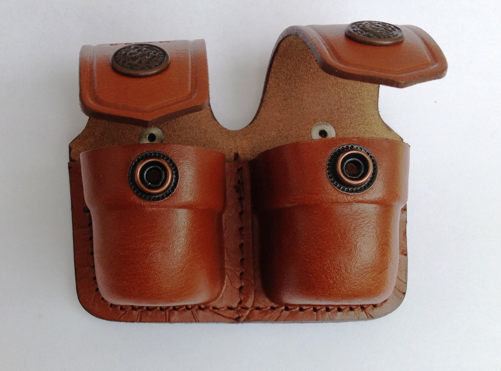 Leather Double Speed Loader Case - (# 038NRA ) | eBay