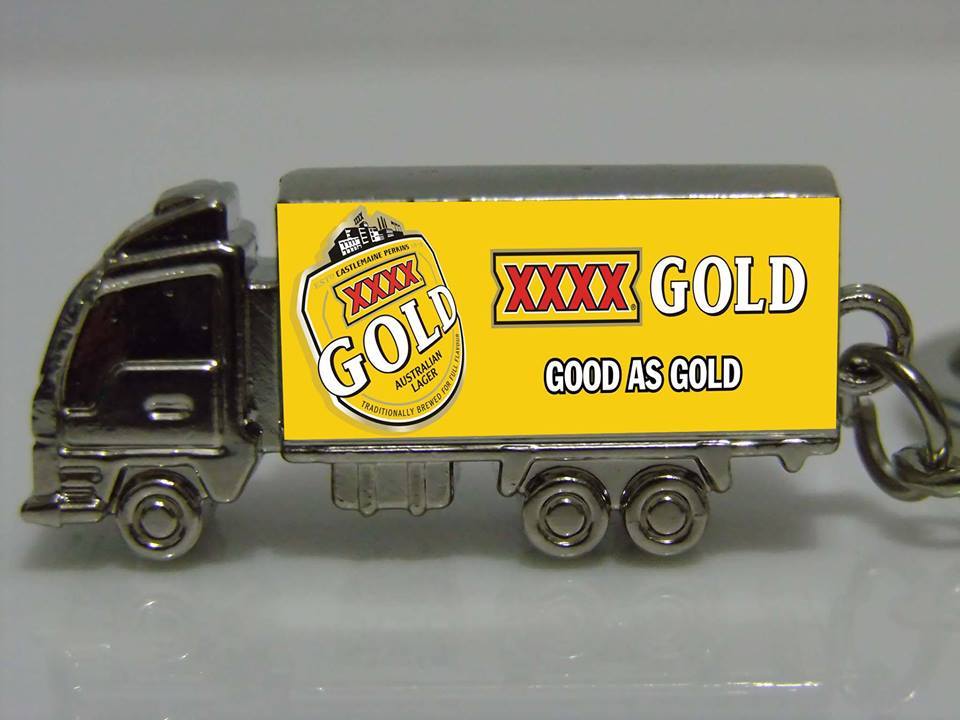 Fourex XXXX Gold Custom Beer Zinc Alloy Truck Keyring | eBay Australia