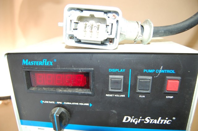 Masterflex 7522-05 Digi-Staltic Flow Controller Peristaltic Pump 220v ...