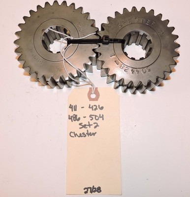 4.26 / 5.04 Chester brand Sprint Quick Change gears NASCAR late model ...