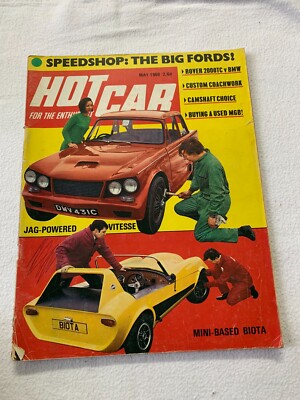 Hot Car Magazine May 1969 | eBay UK