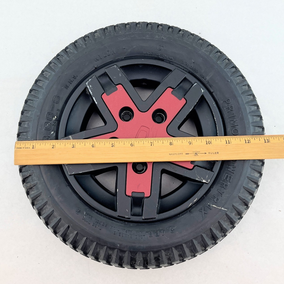 Quantum Edge Wheelchair Tires 3.00-8 Wheels For Pride Mobility Wheel ...