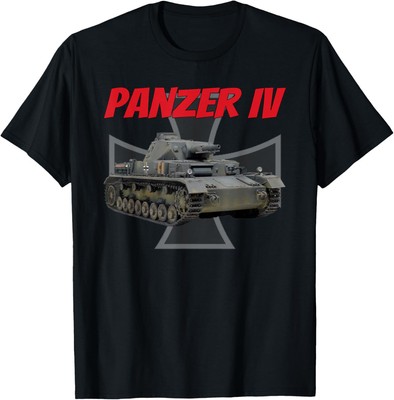 WW2 German Panzerkampfwagen IV Panzer IV Tank Boys Kids Men T-Shirt | eBay