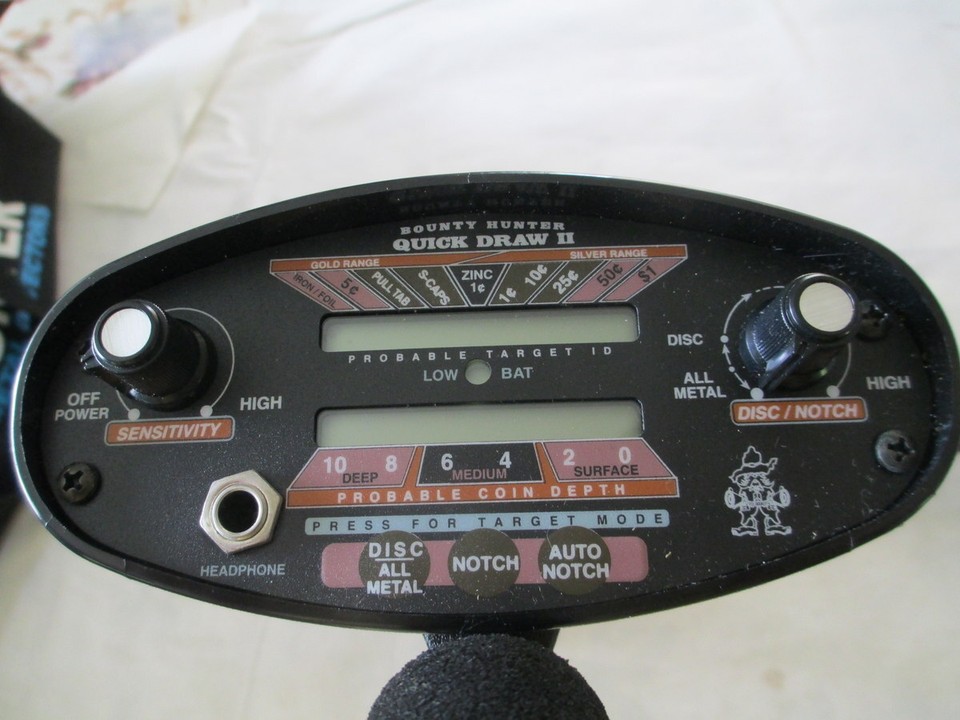 Bounty Hunter Quick Draw II metal detector | eBay